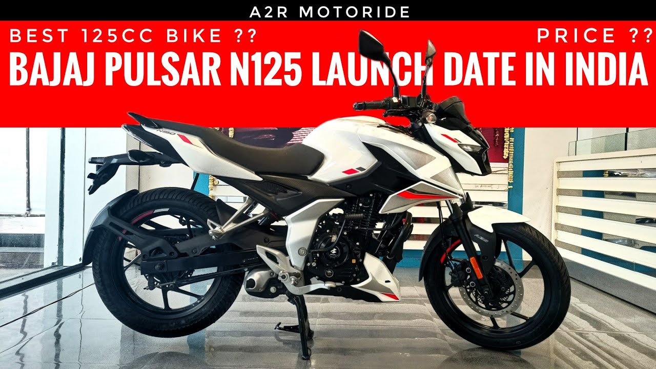 Bajaj Pulsar N125 Launch Date In India | A2R motoride | - YouTube