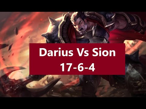 League of Legends 10.15: Darius Vs Sion Highlights - YouTube