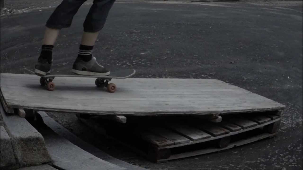 First Time Down A 2 Step Ramp . - YouTube