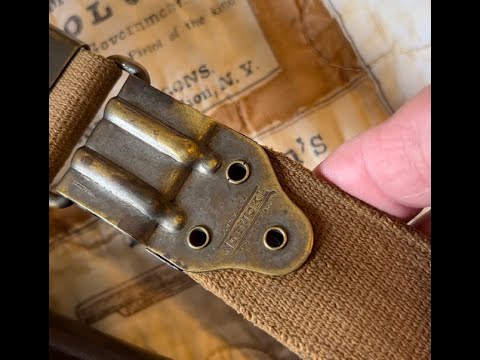 A Century-Old Kerr NoBuckl Rifle Sling Finds an Appropriate Match - YouTube