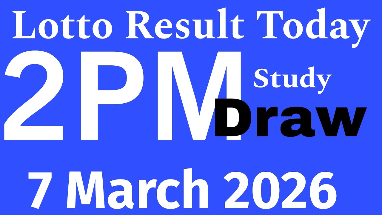 Lotto Result Today 2pm Draw March 07, 2026 Swertres Ez2 PCSO LIVE - YouTube