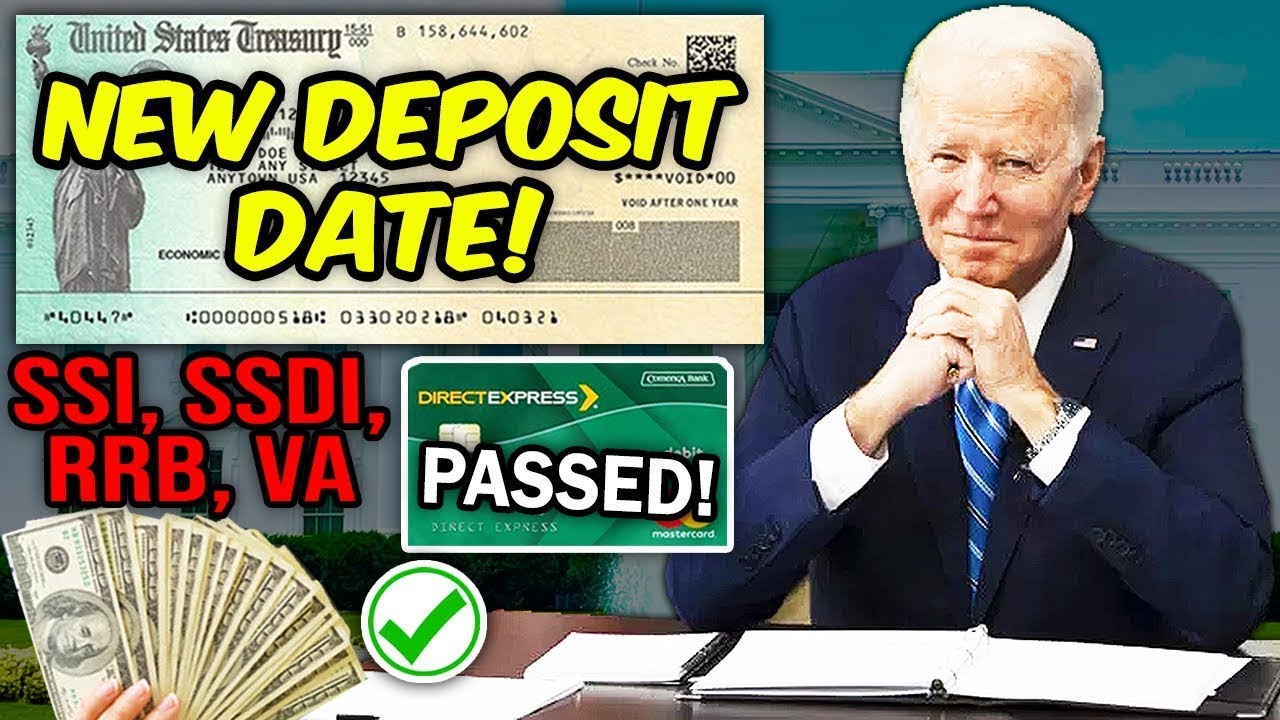 $1,000 CHECKS ARE GOING TO BE SENT TODAY FOR SSI SDDI VA! FOURTH ...