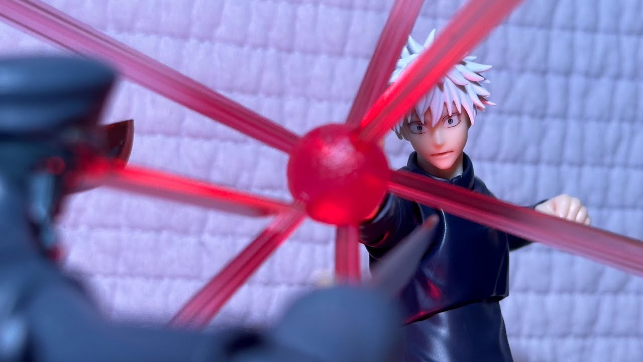 Jujutsu Kaisen Stop Motion: Teen Satoru Gojo Vs. Samurai Sword - YouTube