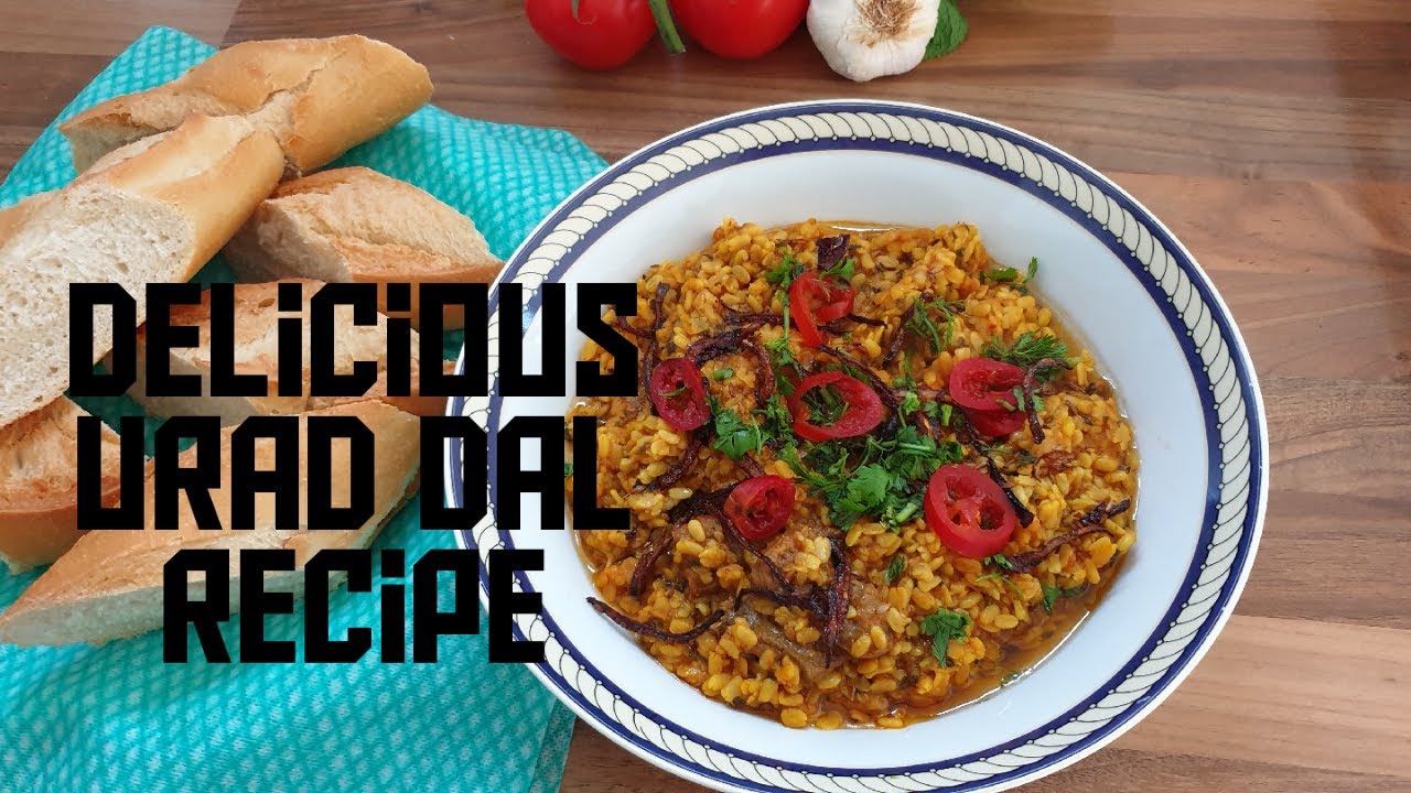 White Urad Dal Recipe | Simple and Delicious | South Asian Cooking ...