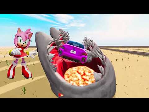 ALL SONIC JUMP CHALLENGES MEGAMIX #3 - BeamNG.drive