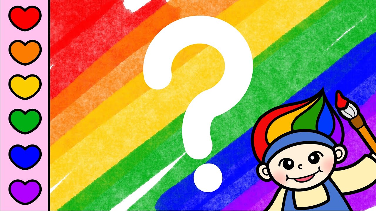 Secret Picture Drawing and Coloring for kids 비밀 그림 그리기 | 마법 그림 편지를 선물해요 ...