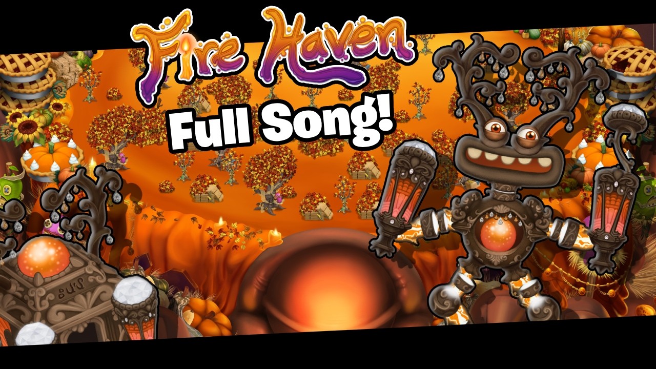 Epic Wubbox on Fire Haven - Full Song - My Singing Monsters - YouTube