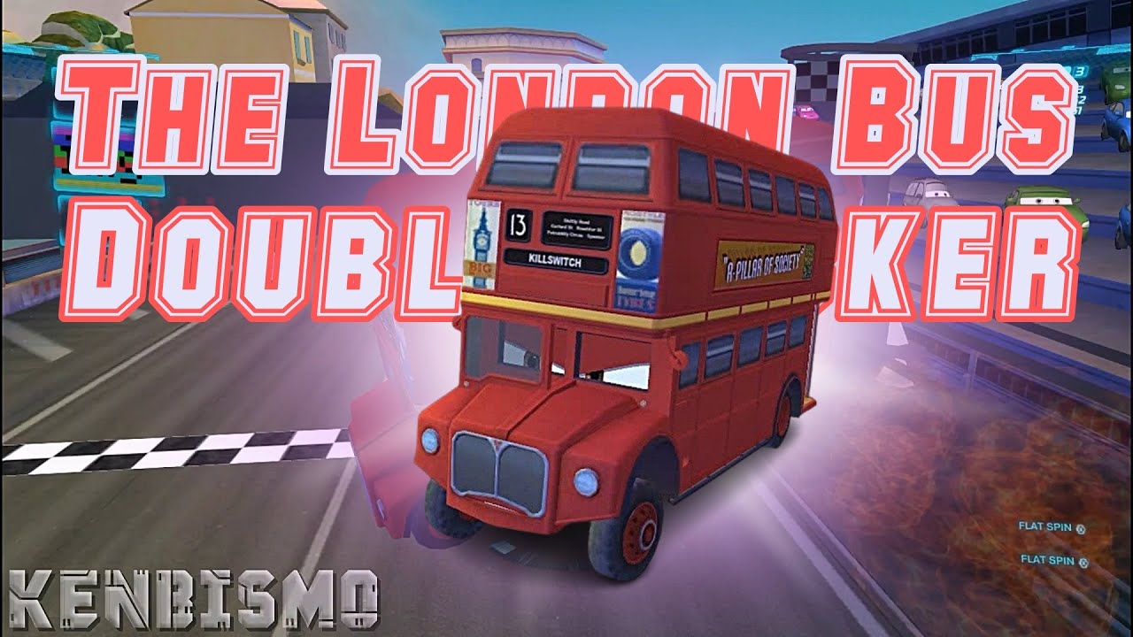 The London Double Decker Bus - Battle Race - Mountain Run - Cars 2 The ...