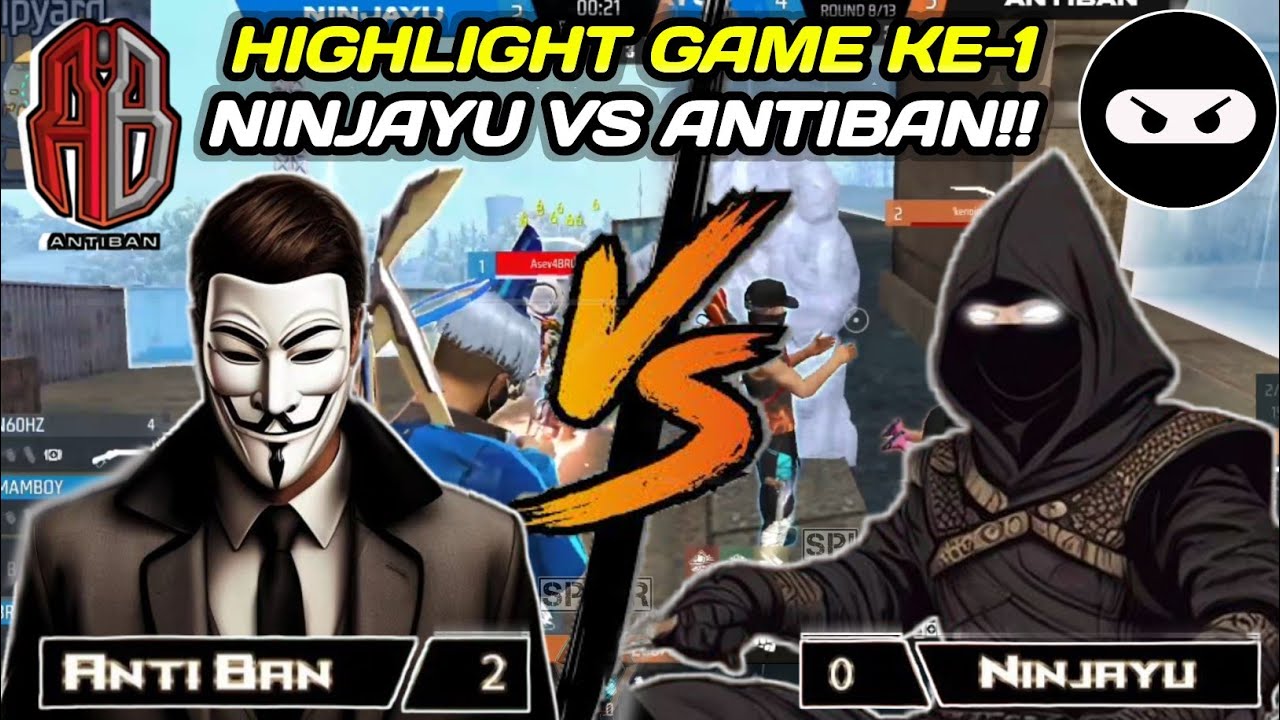 HIGHLIGHT GAME PERTAMA NINJAYU VS ANTIBAN‼️ - YouTube