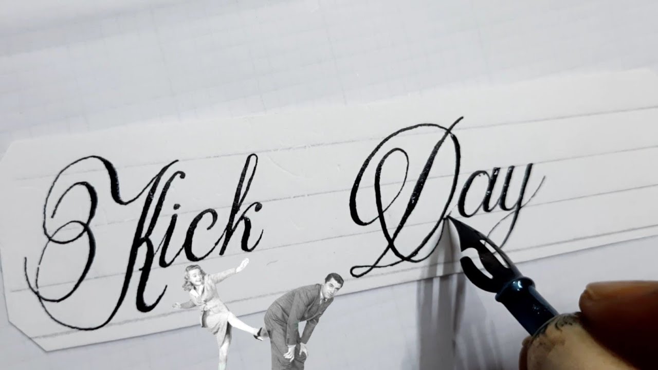 Kick Day – 16.02.2022 || Calligraphy || Harasit Biswas - YouTube