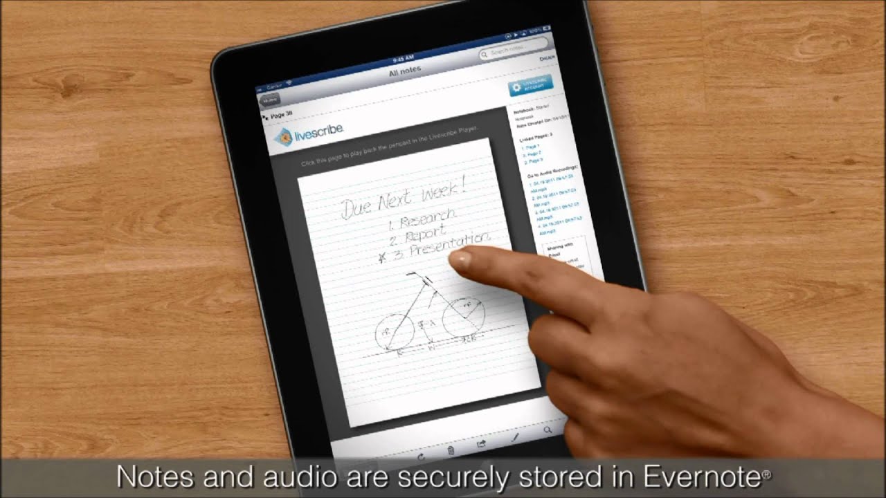 Livescribe Sky Wifi Smartpen - De eerste WIFI Smartpen - YouTube