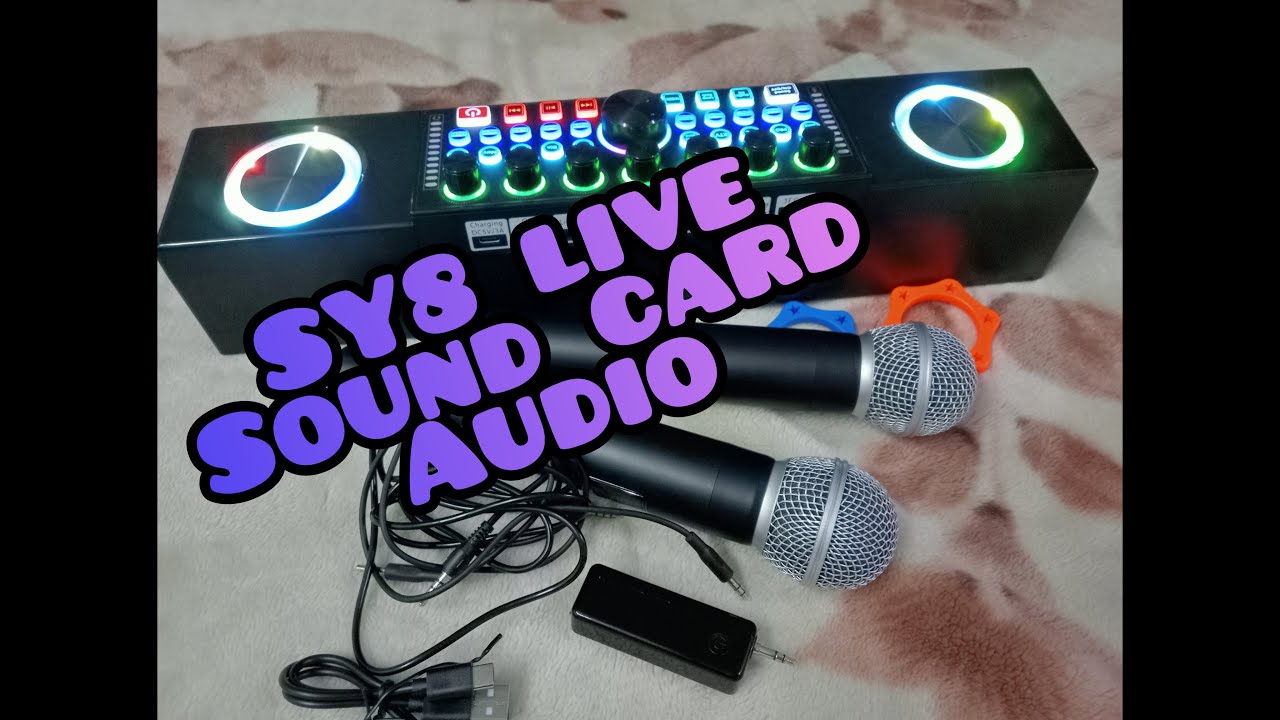 SY8 Live Sound Card | unboxing - YouTube