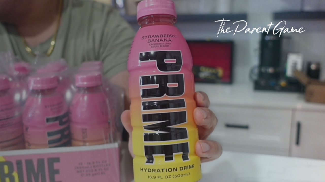Prime Strawberry Banana - Taste Test - YouTube