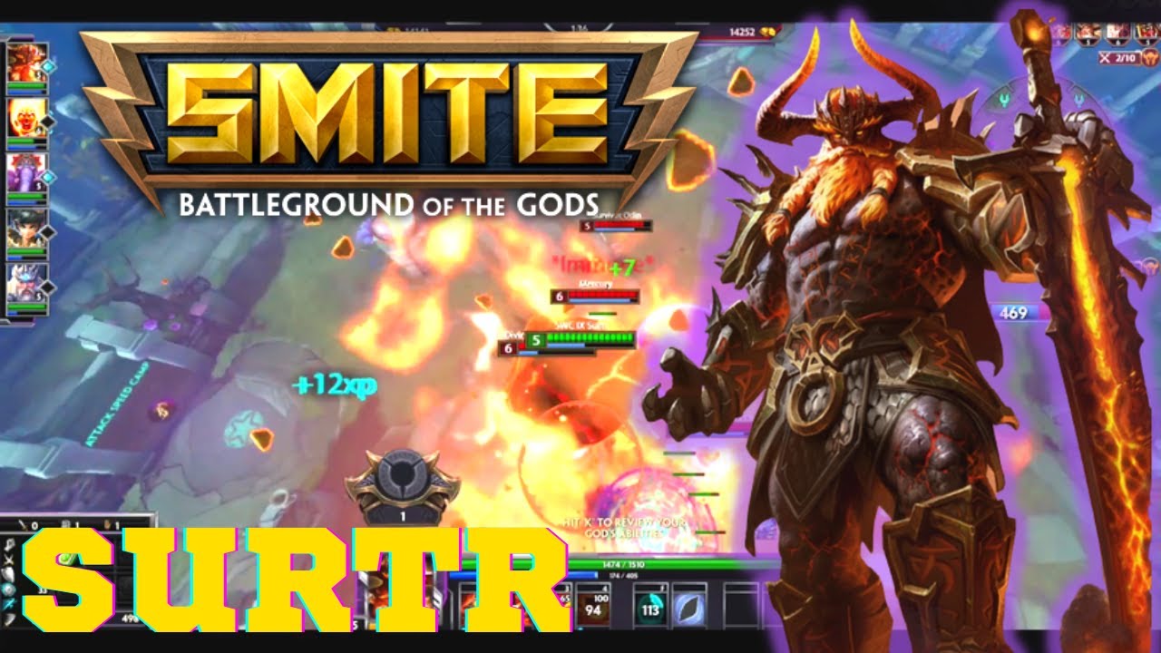 Surtr in the Arena | SMITE | Year 10 | Surtr Gameplay (PC) - YouTube