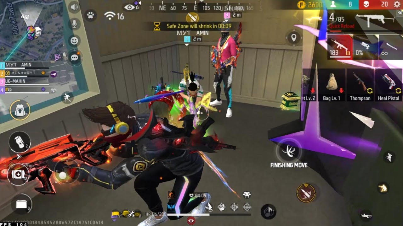 Grandmaster Pro Lobby🤯 - Last Zone Intense Fight 🥵 Must Watch - Garena ...