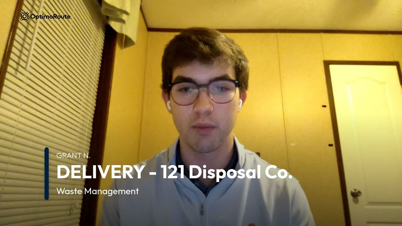 OptimoRoute | Customer Review by 121 Disposal, Waste Management - YouTube
