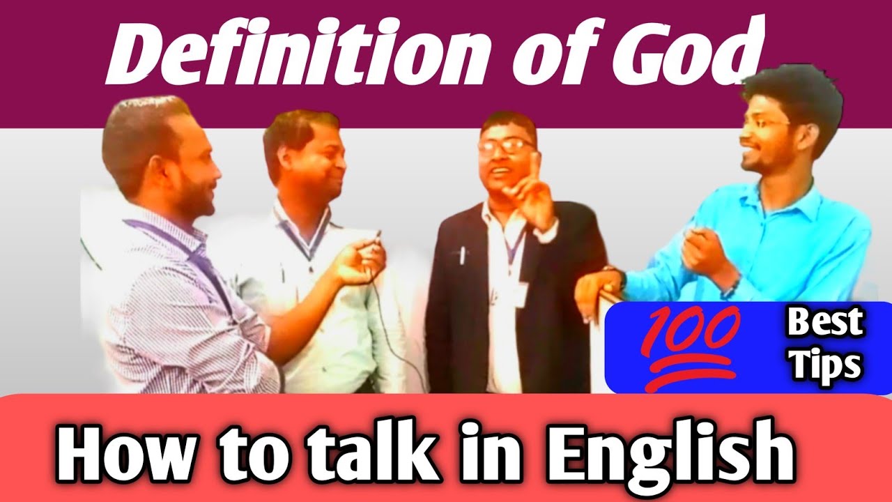 Definition of God । English Conversation। God vs Science l Engshine ...
