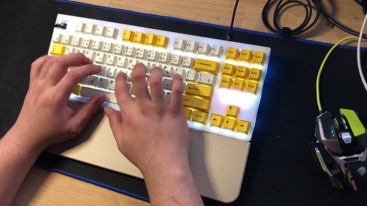 Acetal Whale with holy panda typing sounds - YouTube