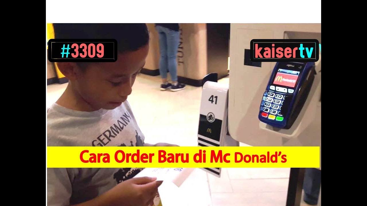 MAKAN DI MC DONALD'S - Cara Order Baru di Mc Donalds - Self Service ...
