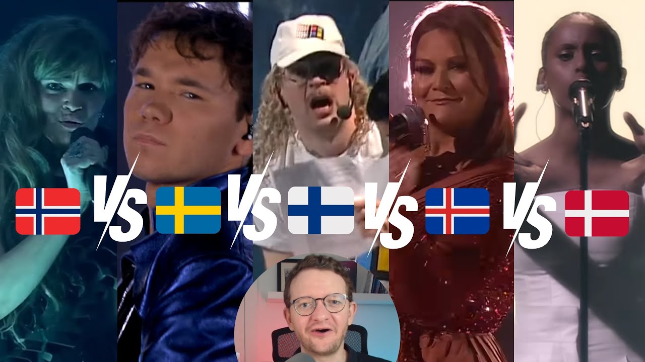 Best NORDIC Act at EUROVISION 2024 - Gate vs. MarcusMartinus vs ...