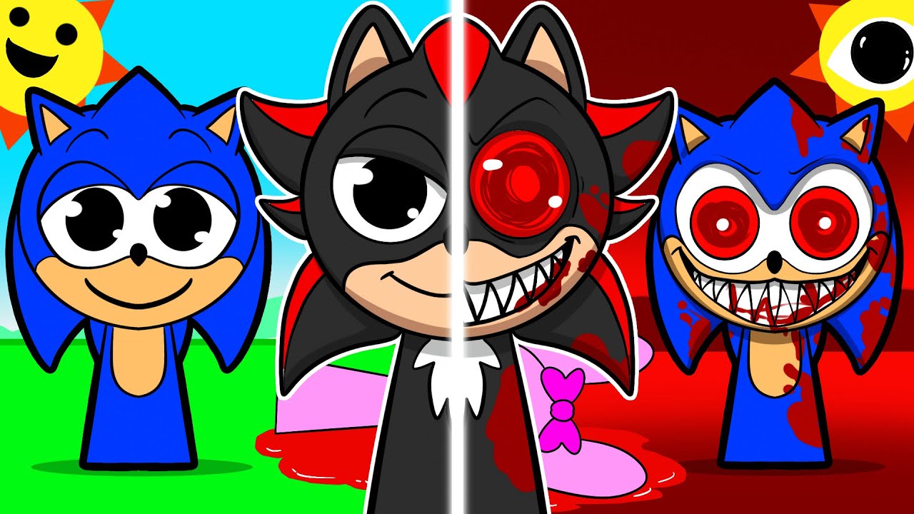 SONIC AND SHADOW JOINED SPRUNKI... (Incredibox Sprunki) - YouTube