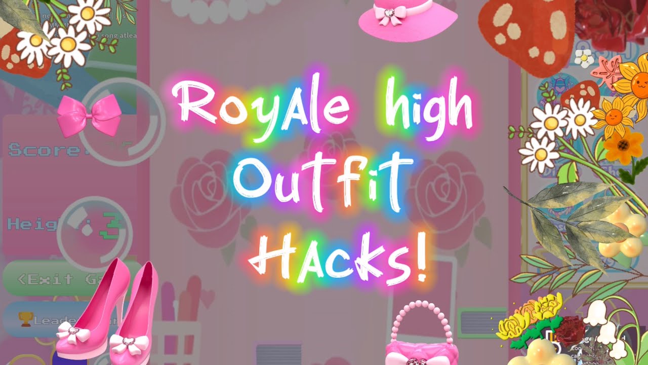 Royal high outfit hacks! - YouTube