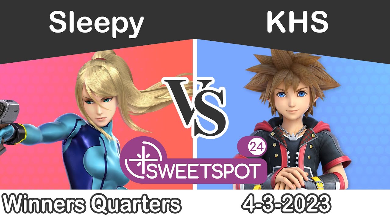 Sweetspot #24 - Sleepy (Zero Suit Samus) vs KHS (Sora) WQ - SSBU - YouTube