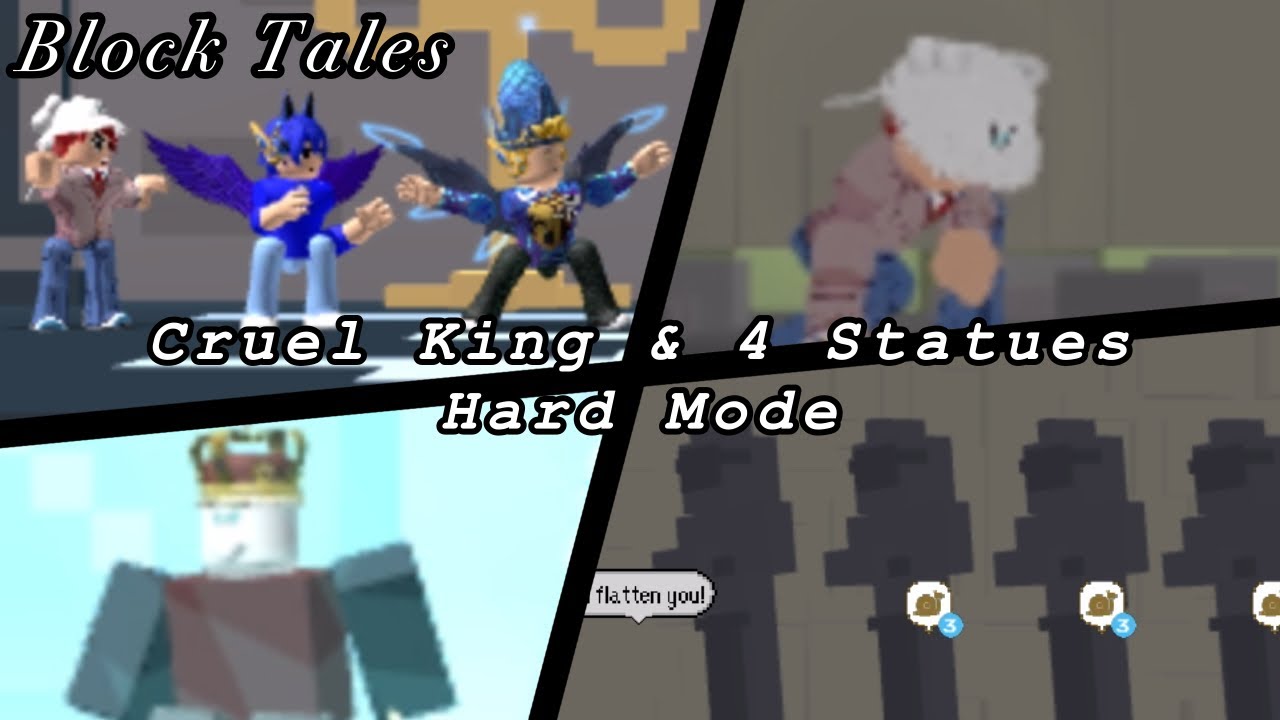 Block Tales: Trio Hard Mode Cruel King & Solo Hard Mode Floor 19 Pit ...