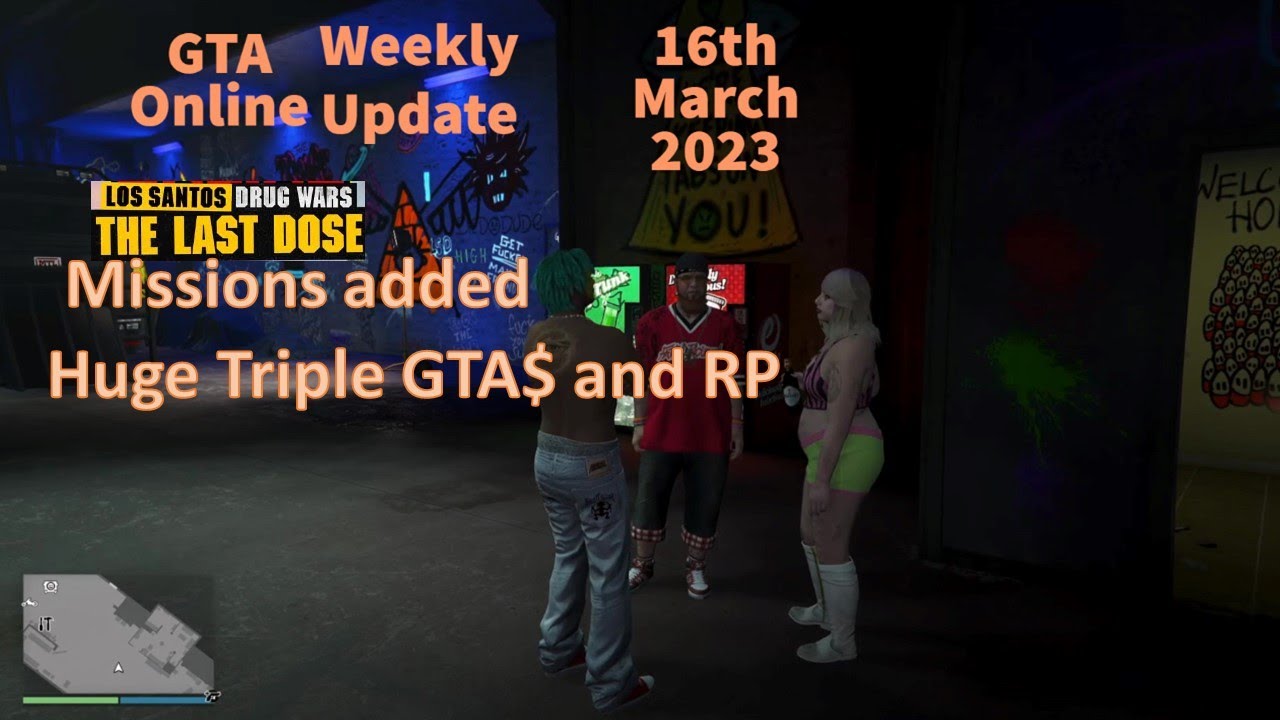 GTA Online Weekly Update Last Dose Missions are now available huge ...