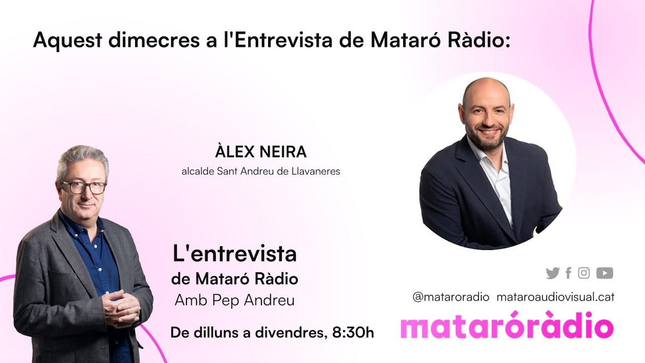 Àlex Neira Marí a l'Entrevista de Mataró Ràdio 11/12/2024 - YouTube