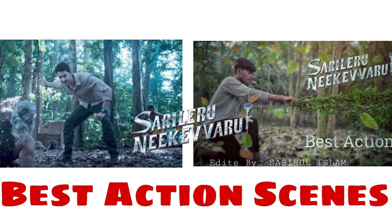 Sarileru Neekevvaru Movie Fight | Sarileru Neekevvaru movie Forest ...