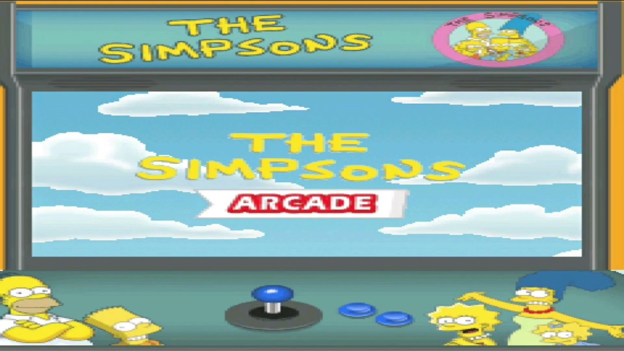 The Simpsons Arcade (Java Game) - LongPlay Completa - YouTube