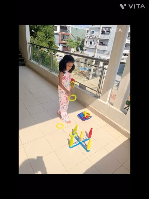 Basket Ring Task Game with My Litile star 🌟 @theEleFant #basketballgame ...