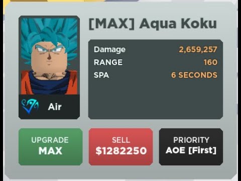 [ASTD] NEW BUFF AQUA GOKU ITS AMASING - YouTube