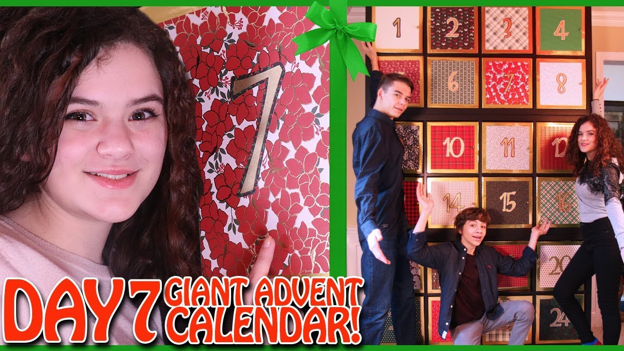 GIANT Advent Calendar Day 7 Christmas Countdown 2017 - YouTube