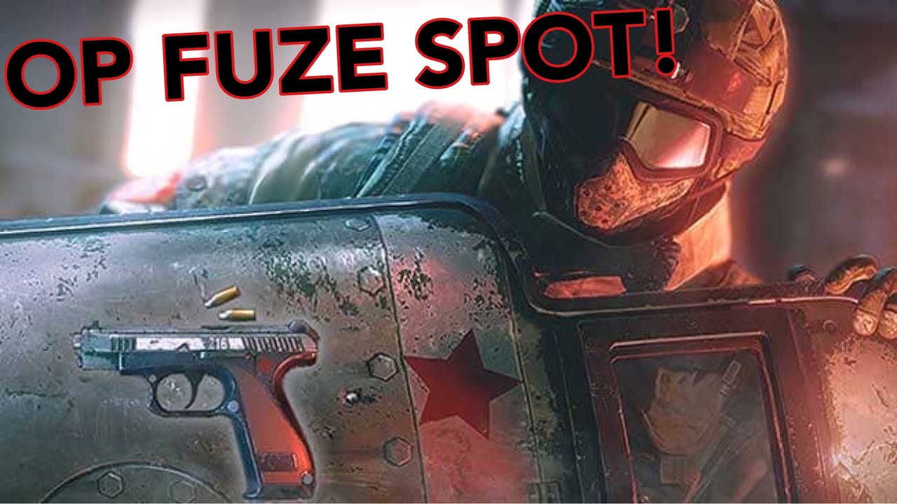 SNEAKY FUZE SPOT ON PLANE! (Tom Clancy's Rainbow Six Siege) - YouTube