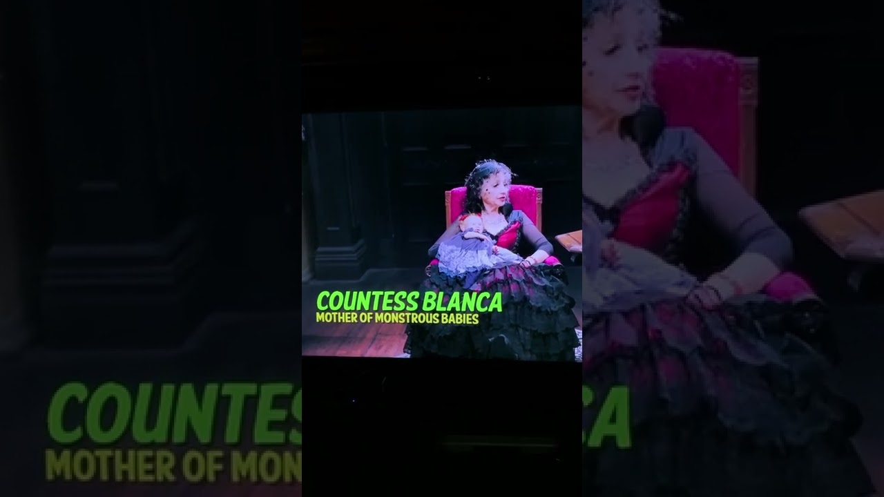 Countess Blanca on Creature Features - YouTube