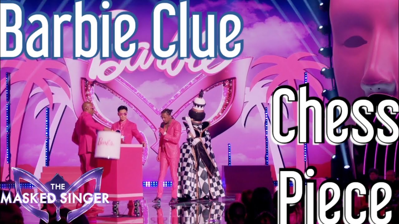 The Chess Piece Barbie Clue / The Masked Singer USA Season 12 Ep. 5 ...