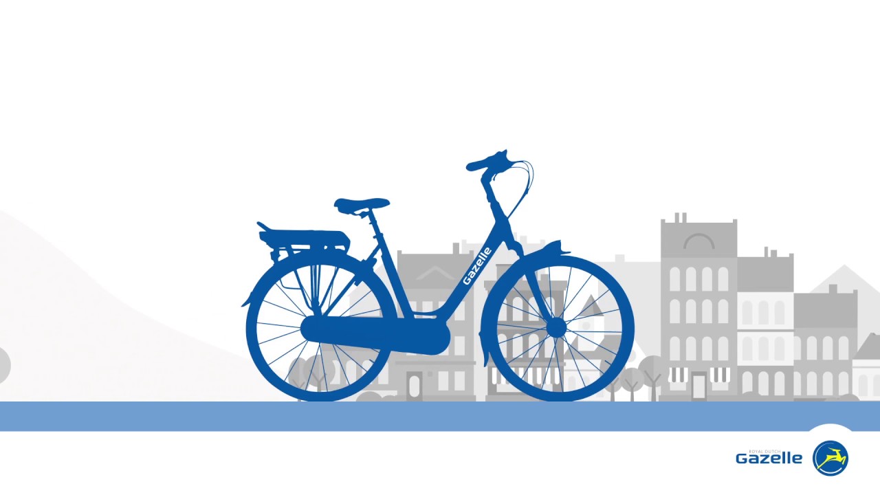 Gazelle el-cykel: Batterikapacitet og -rækkevidde - YouTube