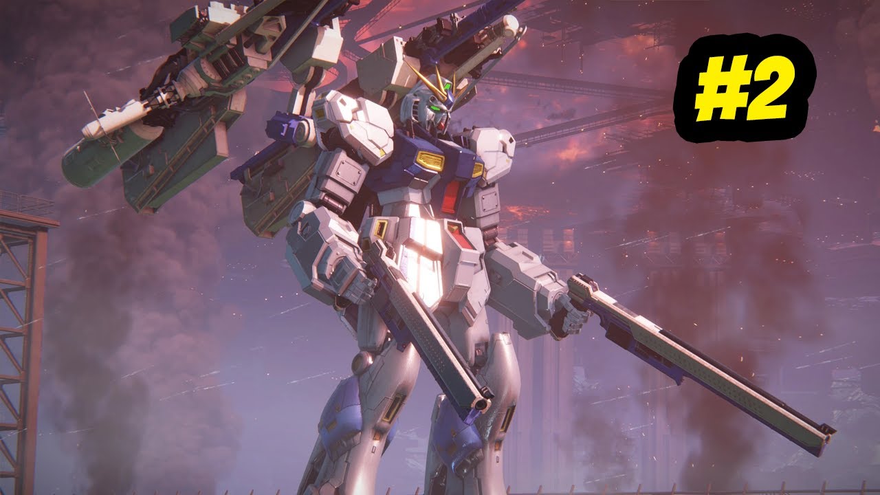 Nu Gundam RX-93 MOD in Armored Core 6 | Chapter 1 Playthrough 2 - YouTube