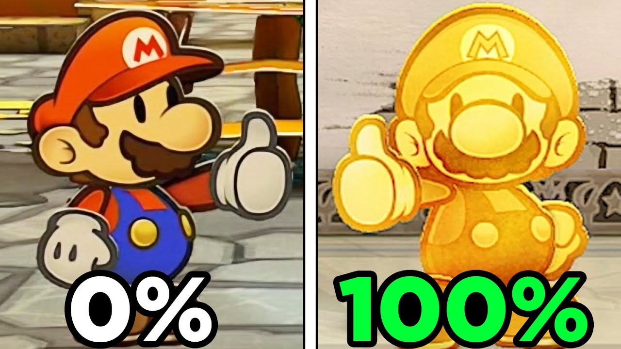 The 100% Paper Mario Thousand Year Door Experience - YouTube