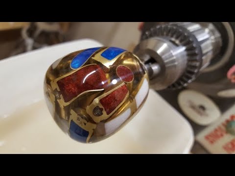 Shifter Knob, Ammo casing in resin - YouTube