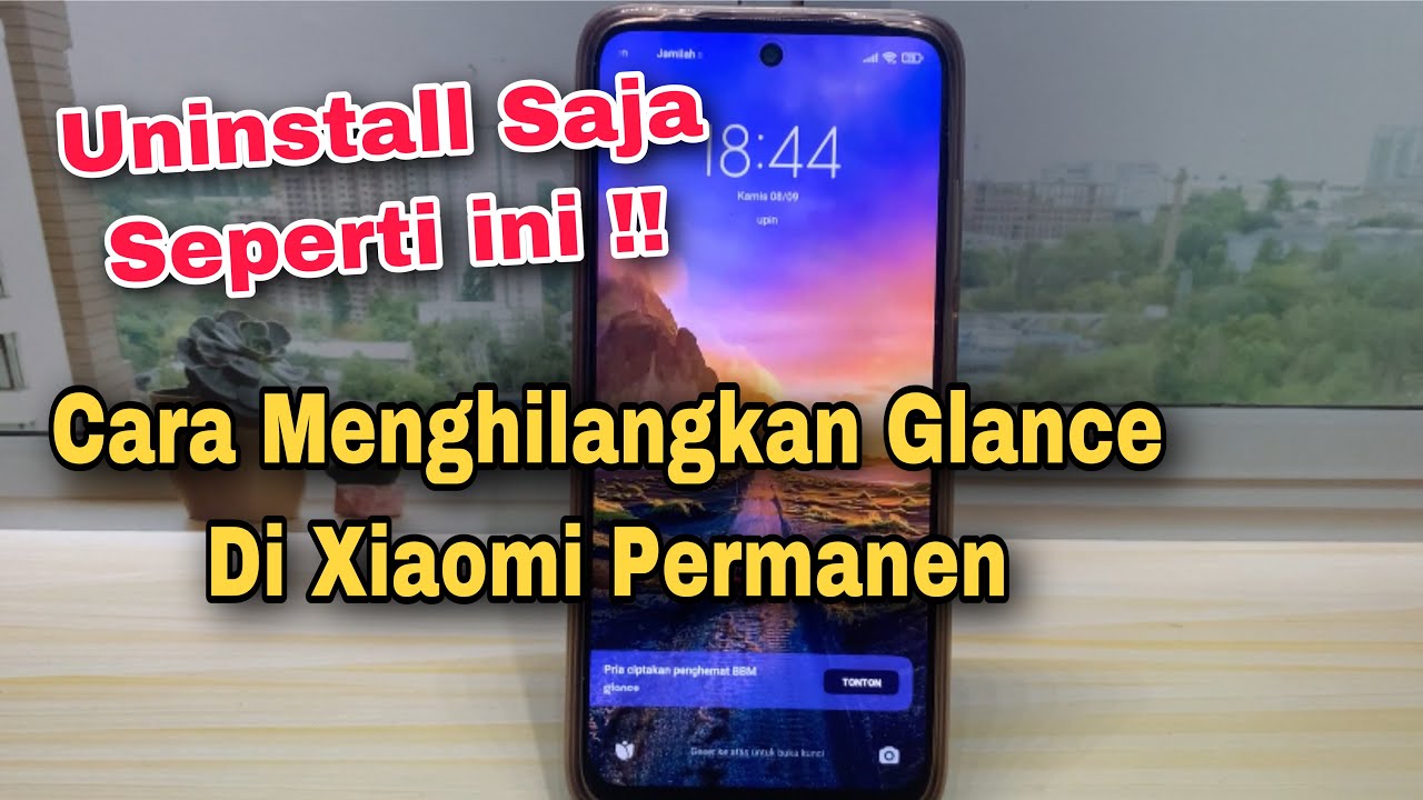 Cara Menghilangkan Glance Di Xiaomi Permanen - YouTube