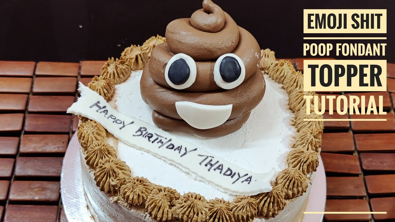 Happy Birthday Poop Emoji Birthday Party Poop Emoji Sticker | Zazzle