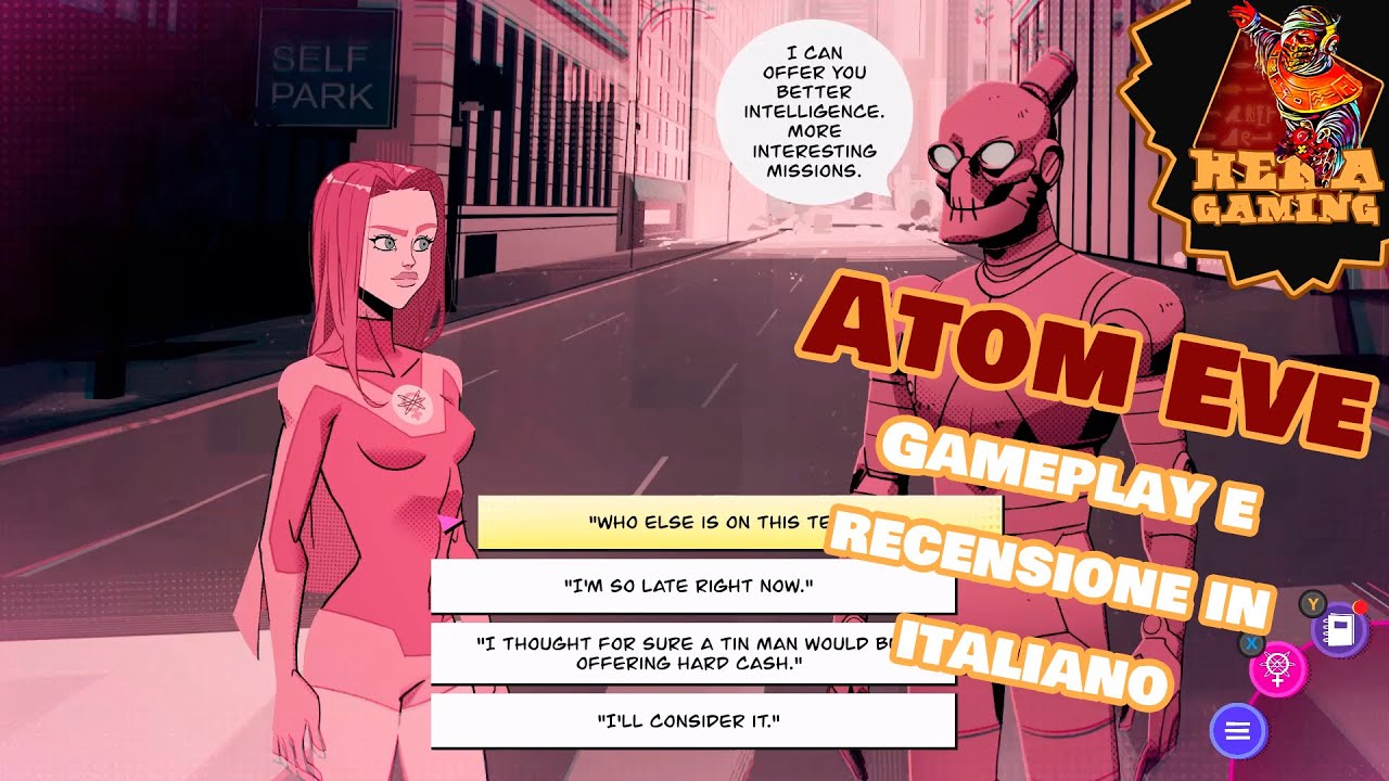 Invincible Presents Atom Eve - Gameplay e recensione in italiano - YouTube