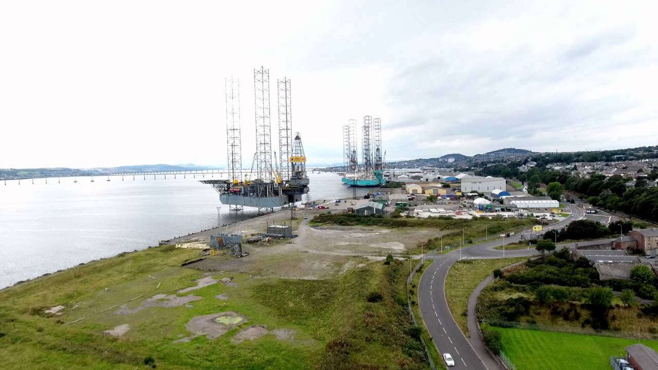 Port of Dundee Drone Footage - YouTube