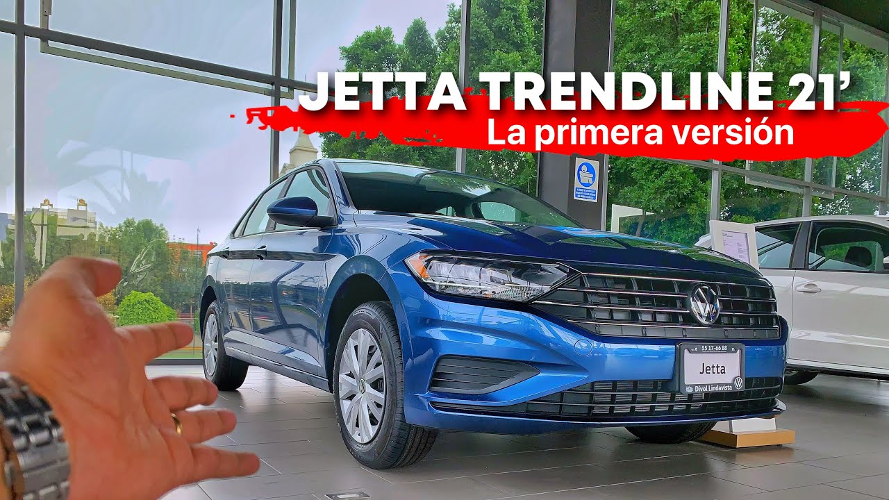 JETTA 2021 Trendline Automático - Azul seda | Primera versión. - YouTube