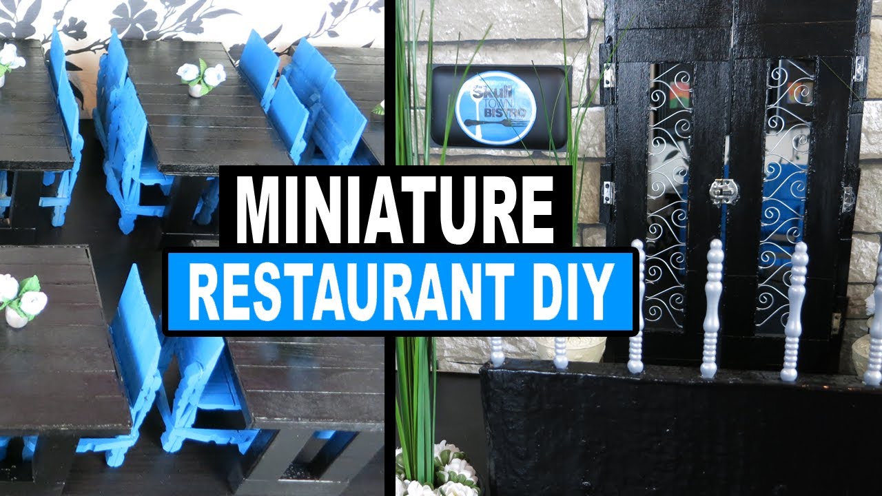 How To Make A Miniature Restaurant YouTube how-to-make-a-miniature-restaurant-youtube