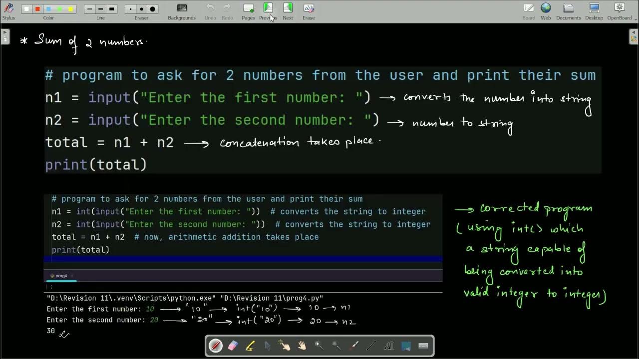 Class 5 - Displaying output using print function & Escape Sequences - YouTube