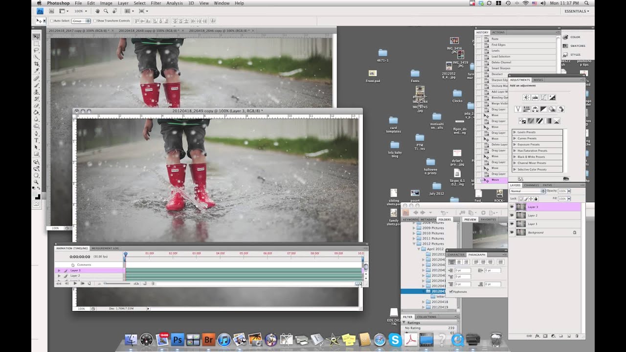 How to create an animated GIF - YouTube